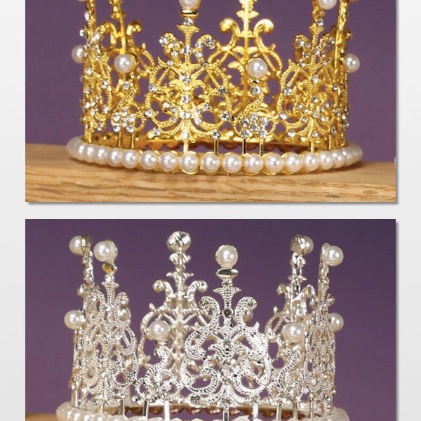 Pearl Crown - Etsy