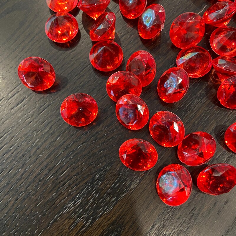 Red Gems - Etsy