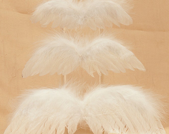 Real Feather White Angel Wings for Fashion Dolls Es524 - Etsy
