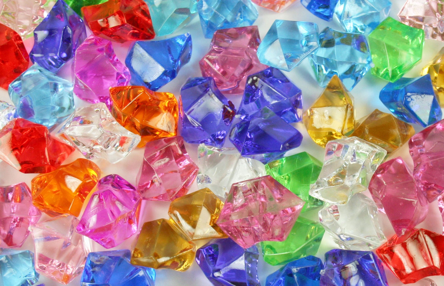 Bulk Pirate Jewels and Gems Ice Rocks ONLY Prop Assorted Colors in Bag ...