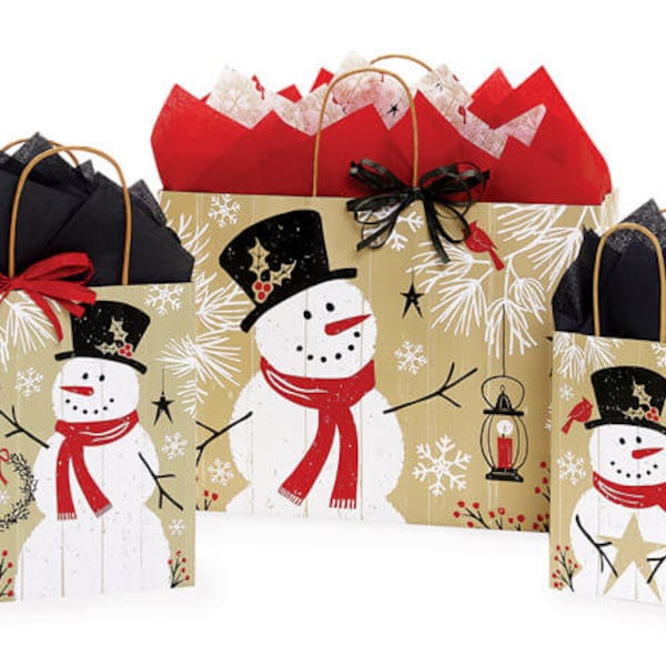 Snowman Gift Bags - 60+ Gift Ideas for 2025