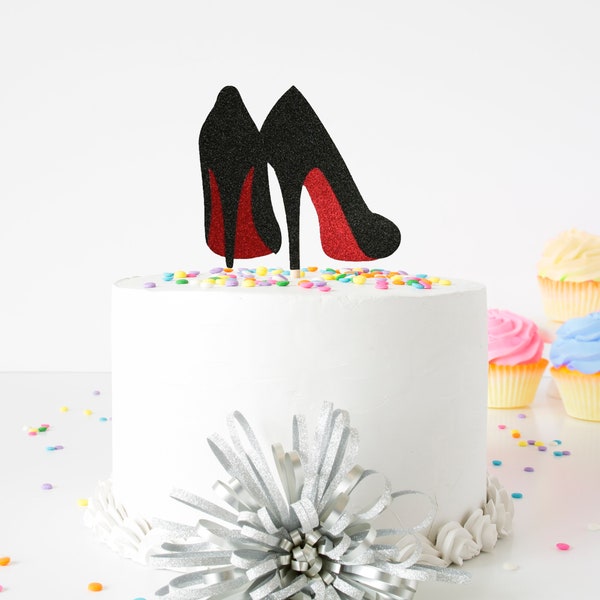 High Heel Cake Topper - Etsy