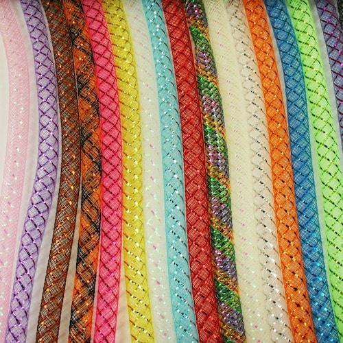 15 Yards Mesh Tube Wreath Making Supplies 8mm Mesh Tubing | Etsy