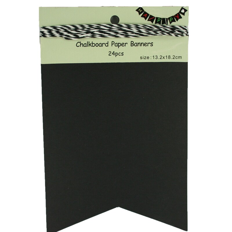 Chalkboard Pennant - Etsy