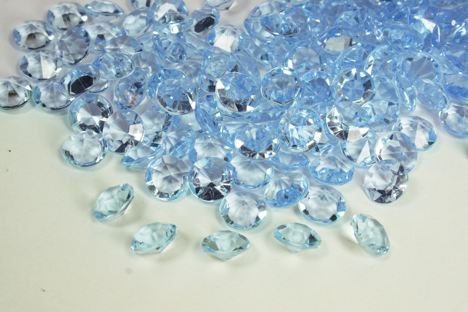 Pack of 100 ACRYLIC 12MM Diamonds Wedding Party Table - Etsy
