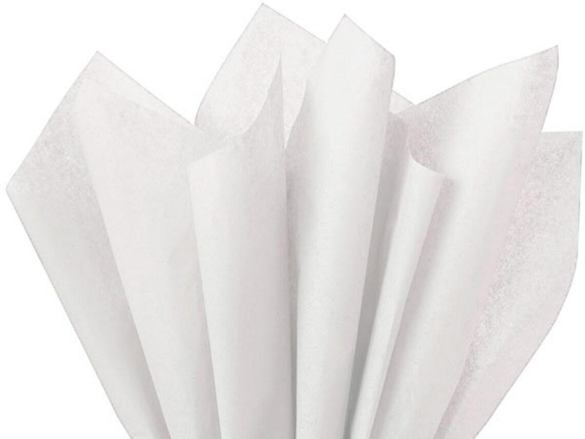 WHITE Gift Grade Tissue Paper Sheets - 20" X 30" Choose Package Amount ...