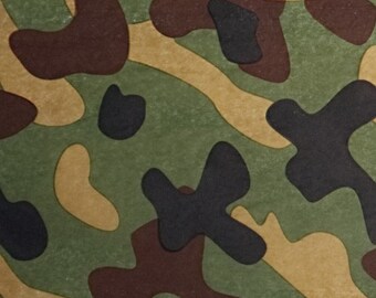 Camouflage Let's Party Green Black Camo String Light - Etsy