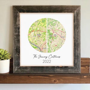 Graduation Gift for Daughter- the Journey Continues Adventure Map ...