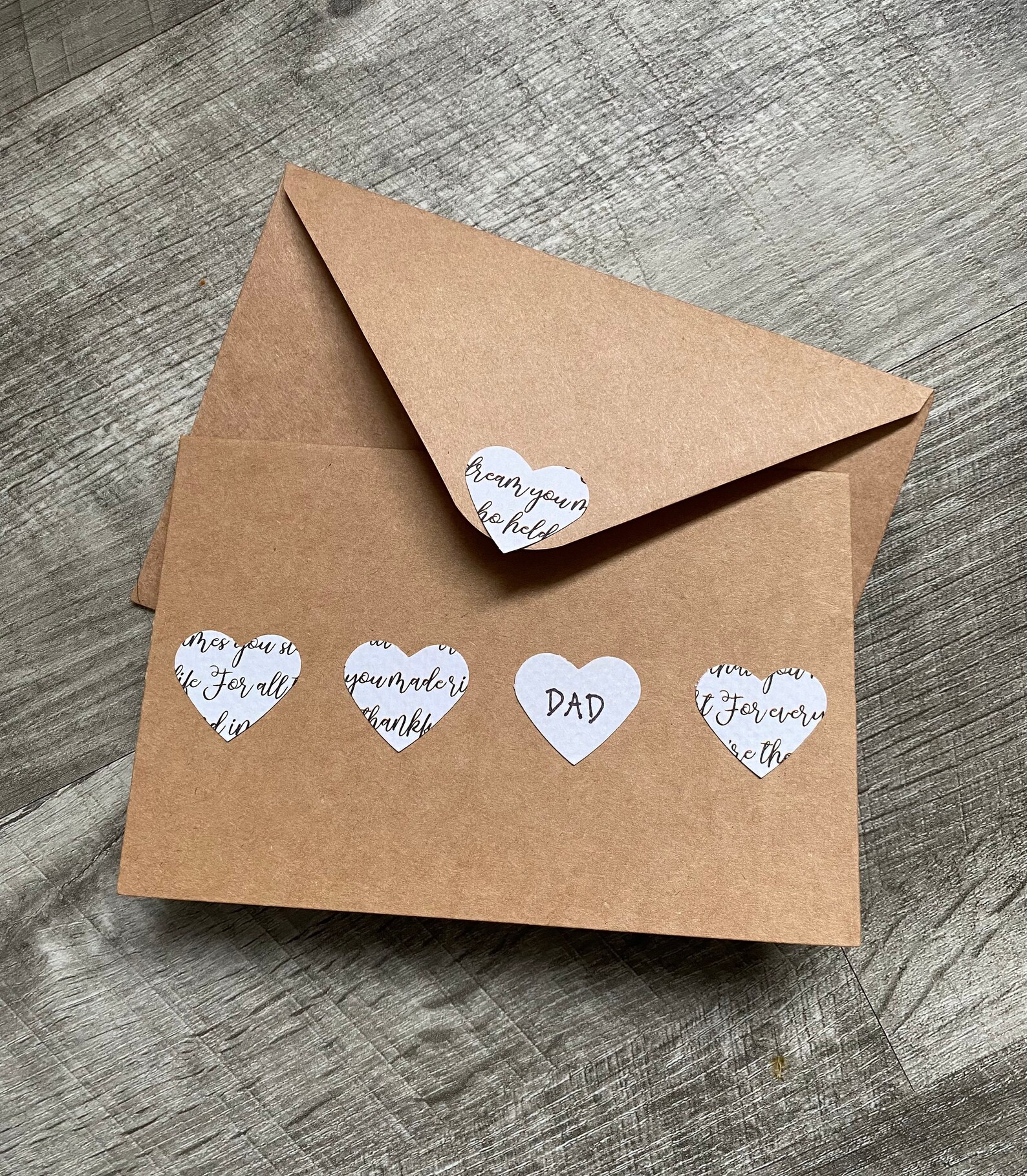Handmade Matching Card - Etsy
