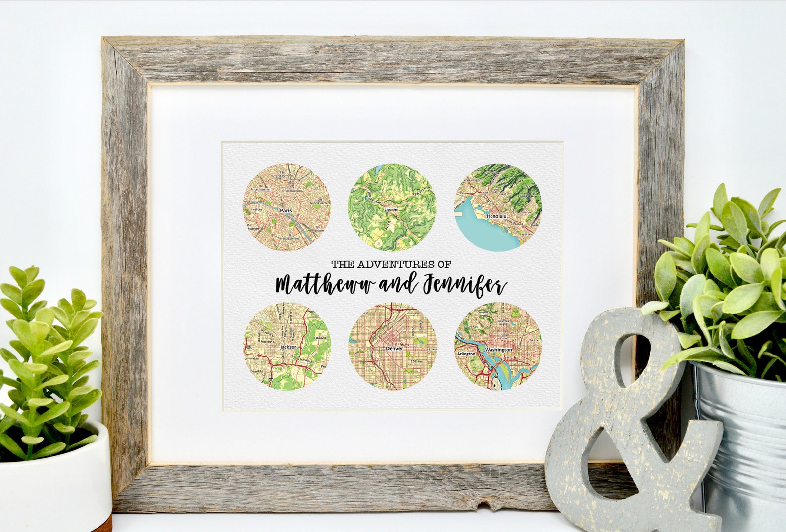 Military Retirement Gift Personalized Map for Military | Etsy