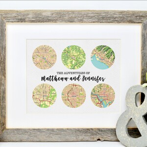 Military Retirement Gift Personalized Map for Military Families Gift ...