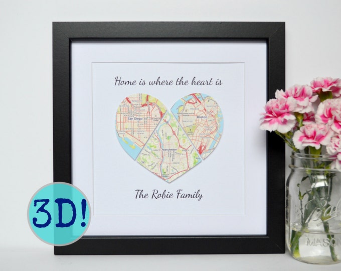Vintage Sheila Thompson Framed Lithograph Rainbow Row Colorful Houses ...