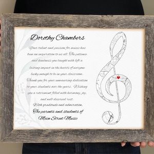 Thank You Gift for Guitar Teacher- Gifts of Appreciation for Music ...