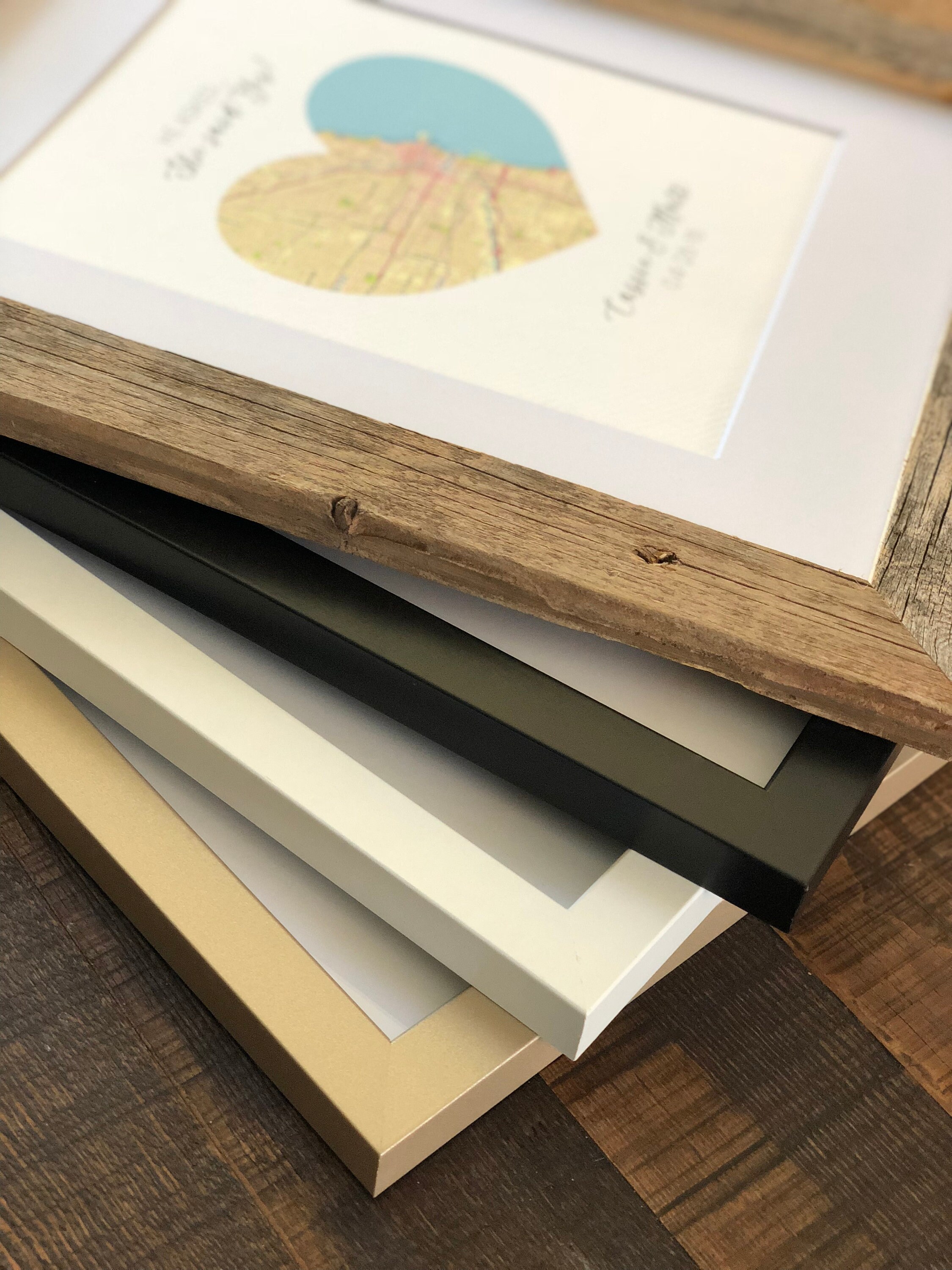 She said Yes Map Engagement Gift Personalized Engagement Gift | Etsy