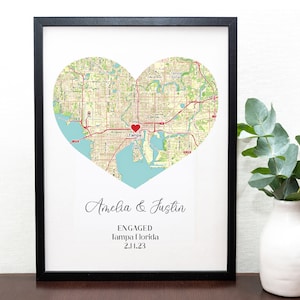 Engagement Gifts for Couple Unique Personalized Printable Engagement ...