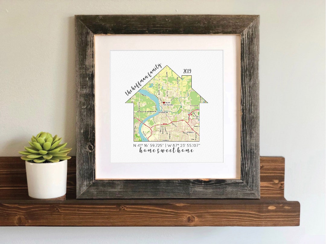 House Warming Gift, New Home Gift, New Homeowner, Going Away Gift, New ...