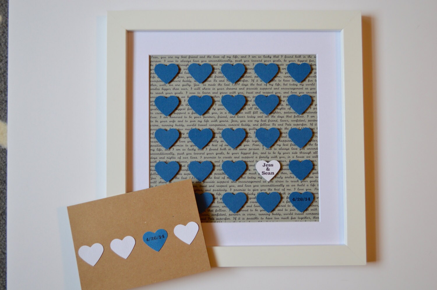 Handmade Matching Card - Etsy