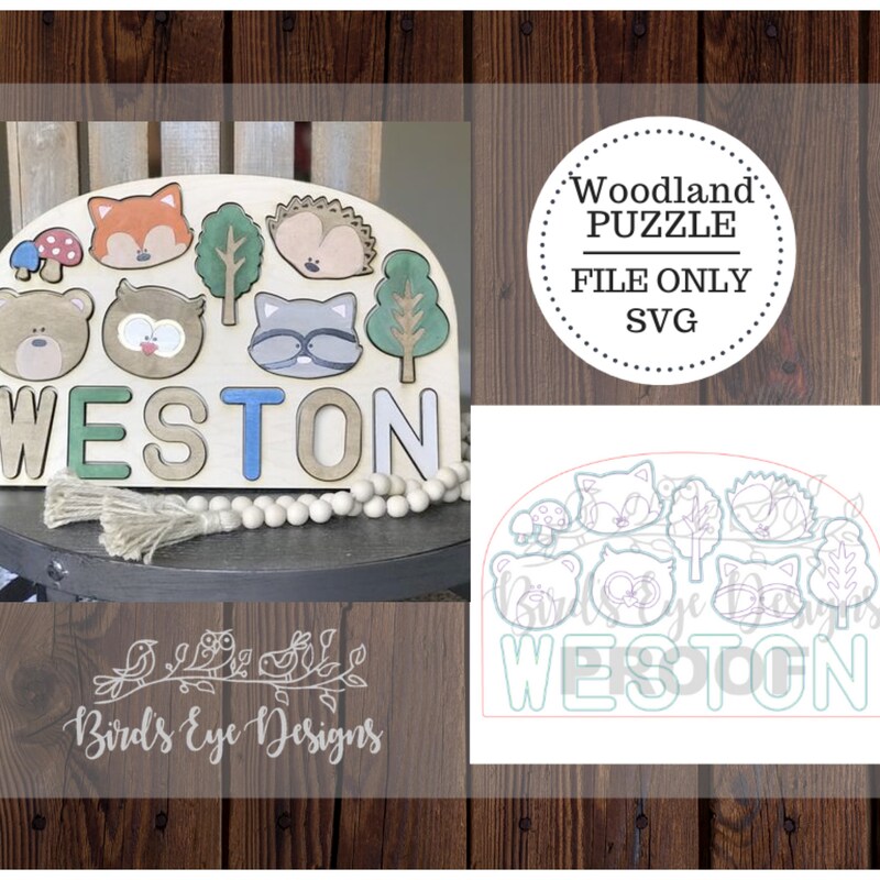 Wooden Bug Puzzles - Etsy