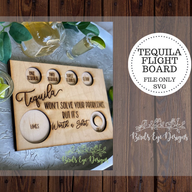Tequila flugtafel - Etsy Österreich