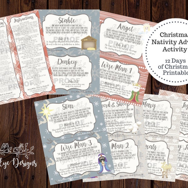Nativity Advent - Etsy