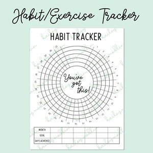 2024 Goal Tracker Printables | Debt Payoff Tetris, Exercise Habit ...