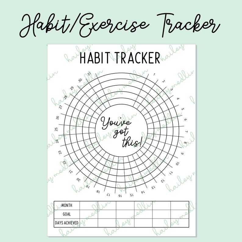 2024 Goal Tracker Printables | Debt Payoff Tetris, Exercise Habit ...
