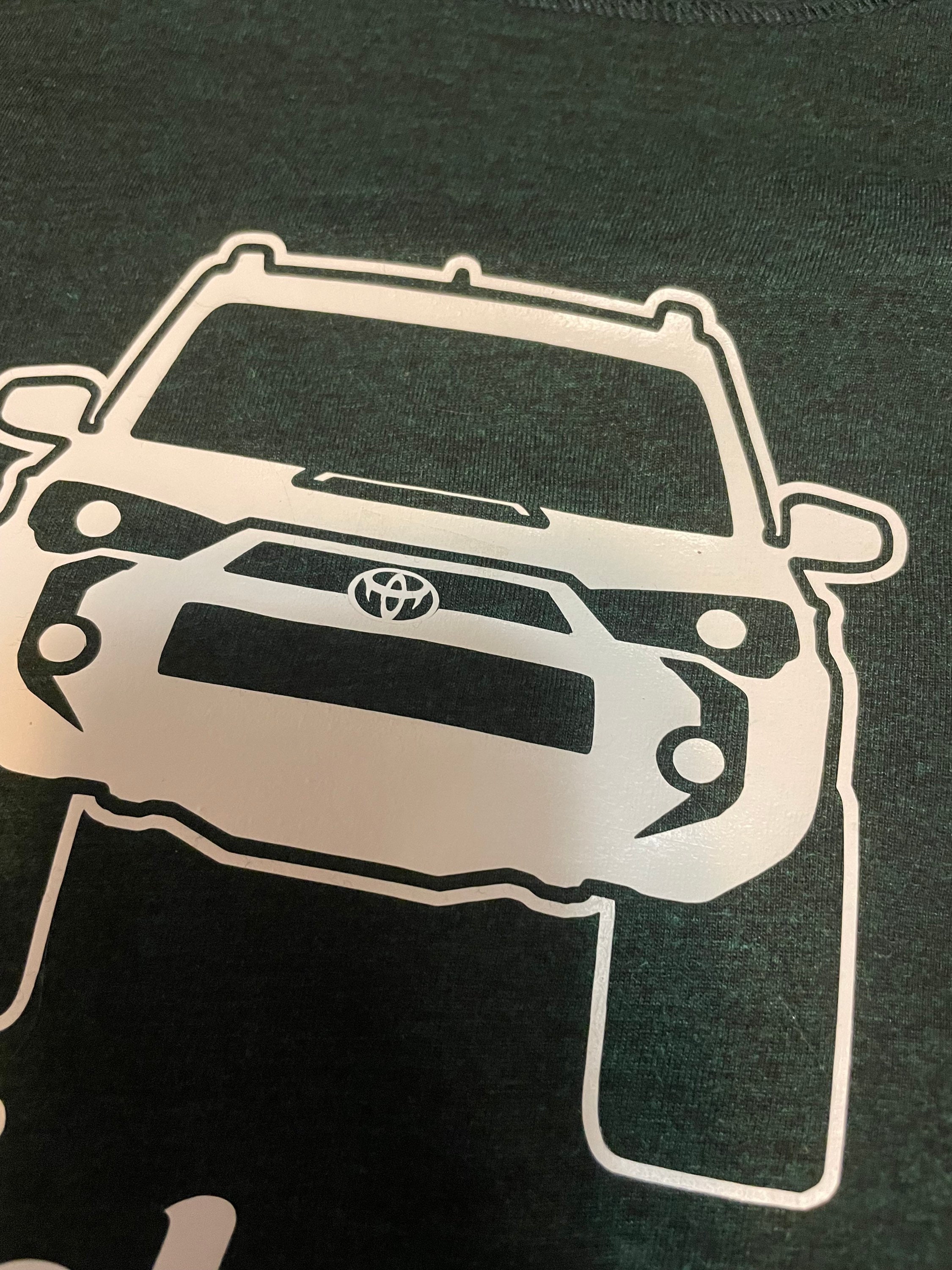 Toyota 4runner Fang Vinyl Sticker - Etsy