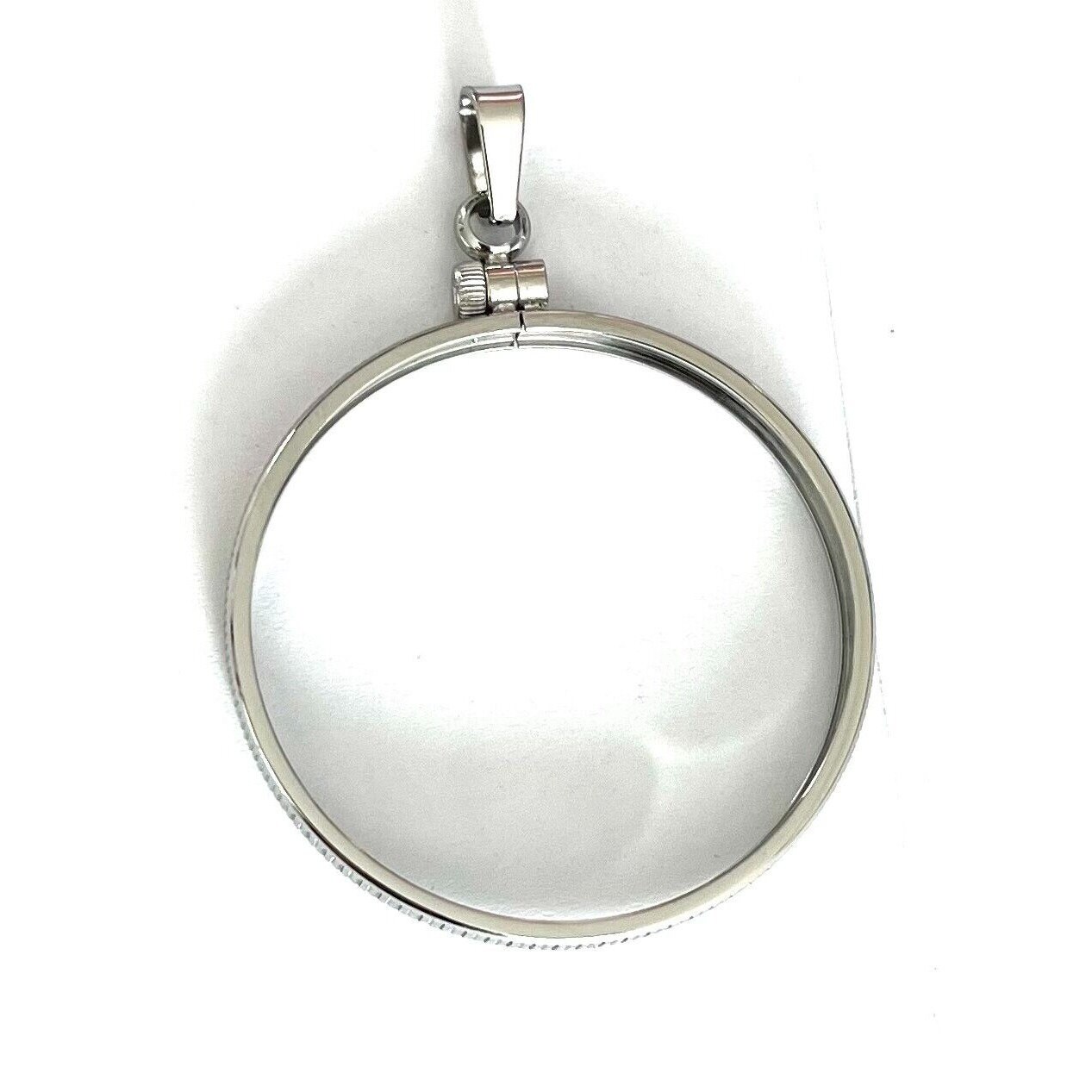Coin Bezels 38mm Silver Dollars Morgan, Peace, Ike, Coin Edge Stainless ...