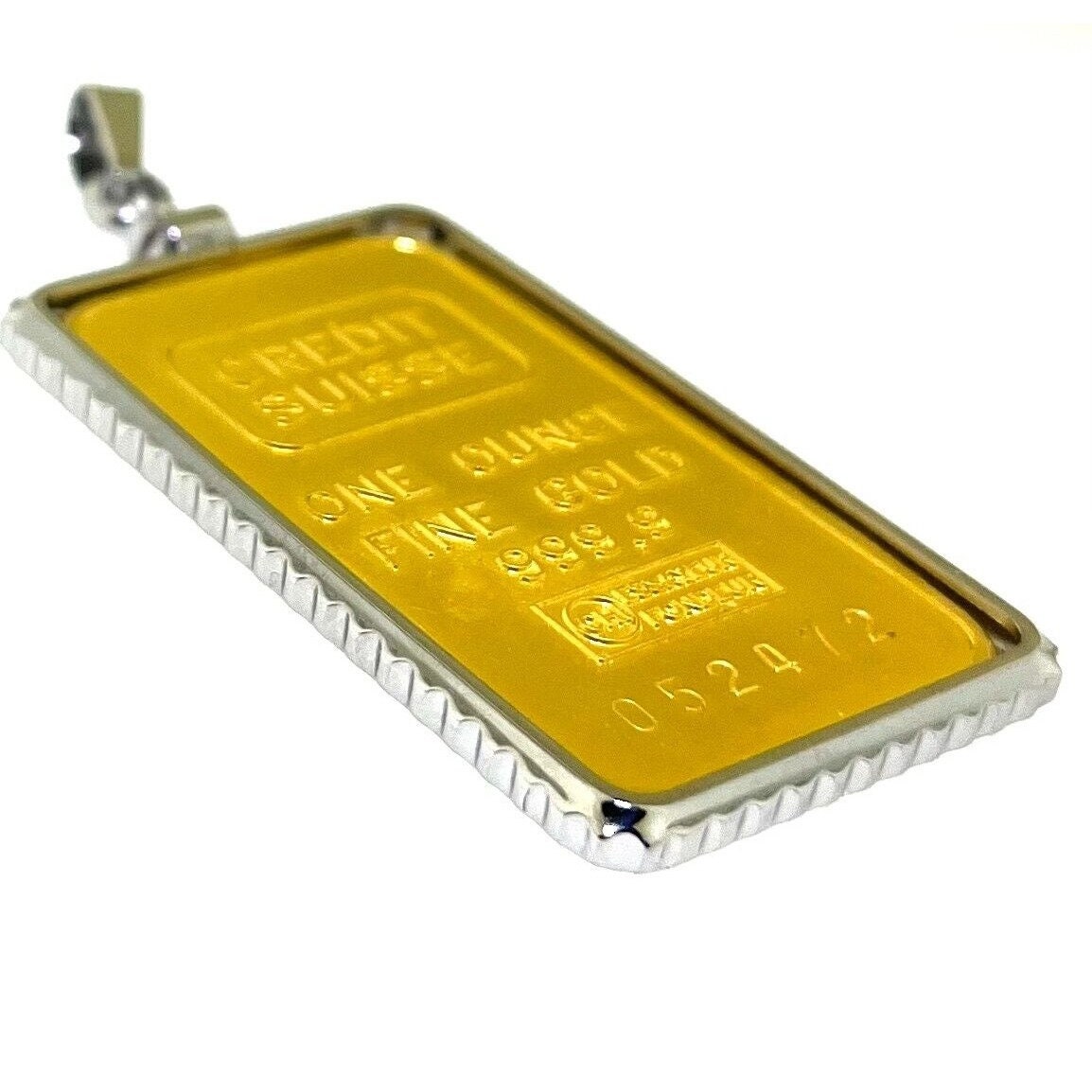 Stainless Steel Bezel Frame for 1 Oz Credit Suisse -pamp Lady Fortuna ...