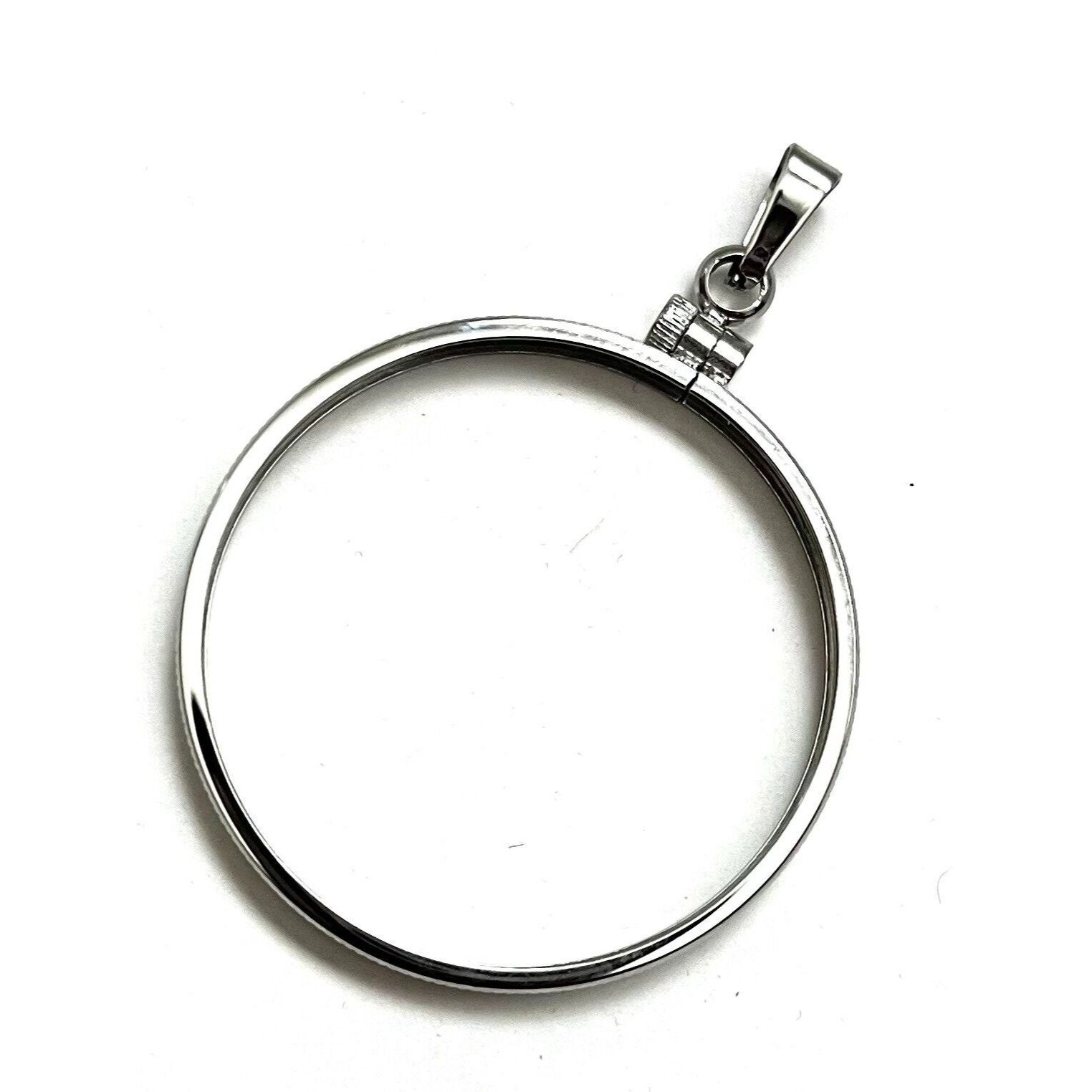 Coin Bezels 38mm Silver Dollars Morgan, Peace, Ike, Coin Edge Stainless ...