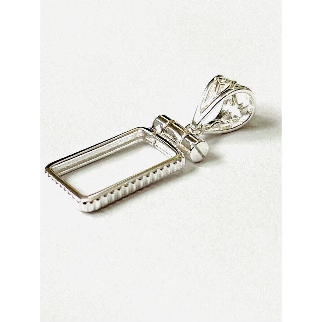 Sterling Silver Bezel Frame for 1 Gram PAMP Suisse Gold Bar – Lady ...