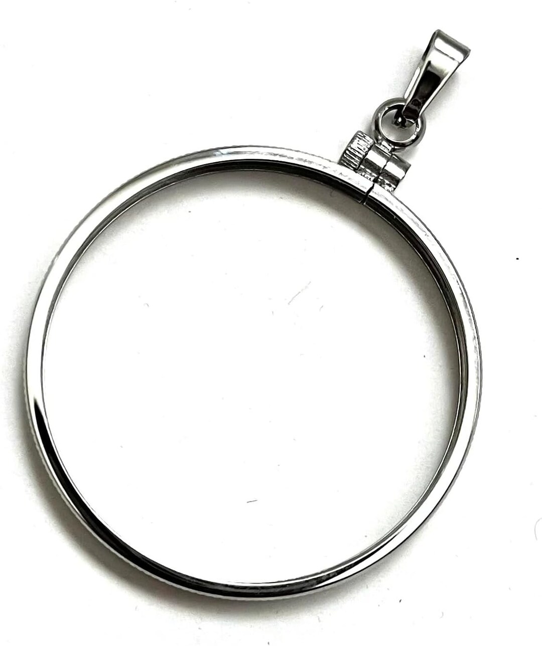 Stainless Steel Coin Bezels 38mm Silver Dollars Morgan, Peace, Ike ...