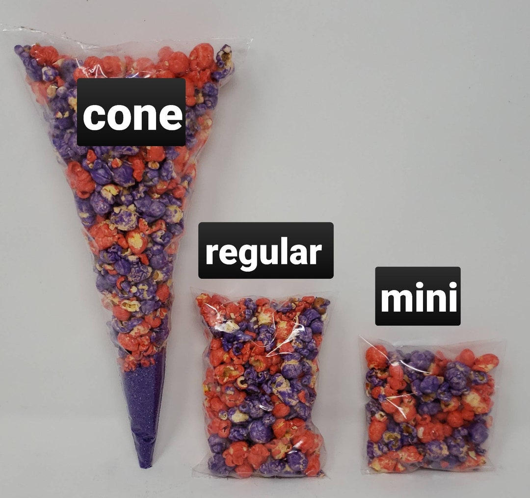 Gourmet Candy Popcorn (cone, Regular & Mini) - Etsy