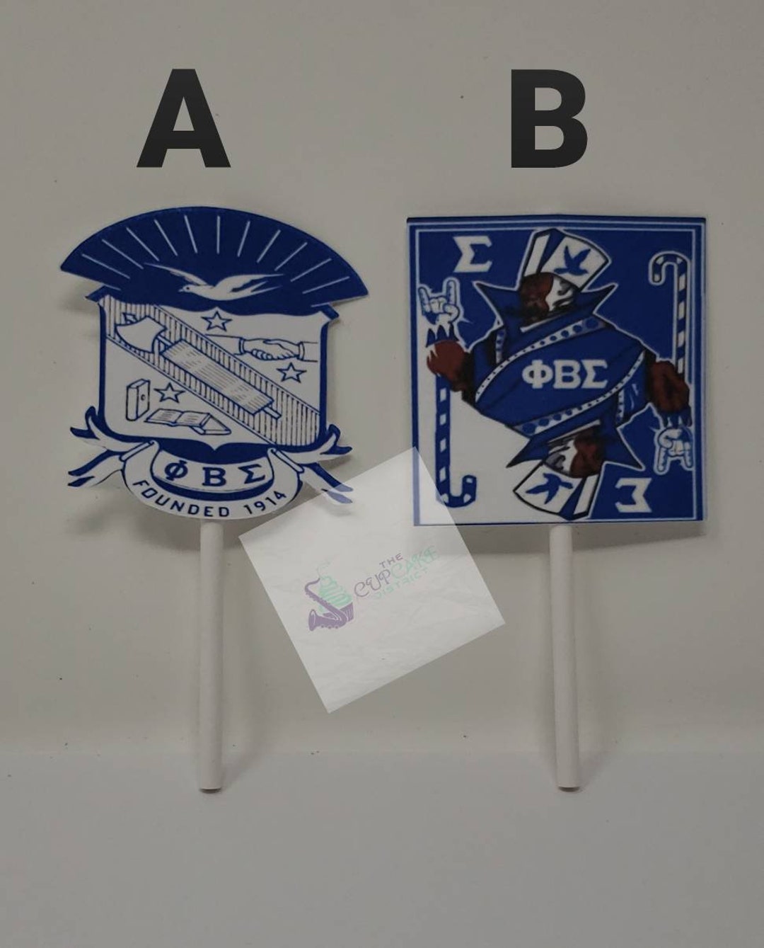 Fraternity Candy Apple/ Cupcake/ Treat Toppers - Etsy