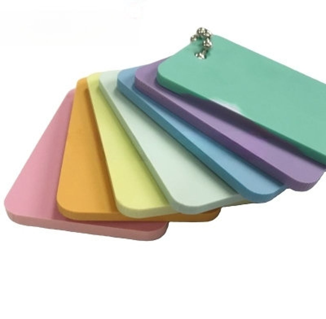 1/8" Pastel Double Side Matte Acrylic Sheets - Etsy