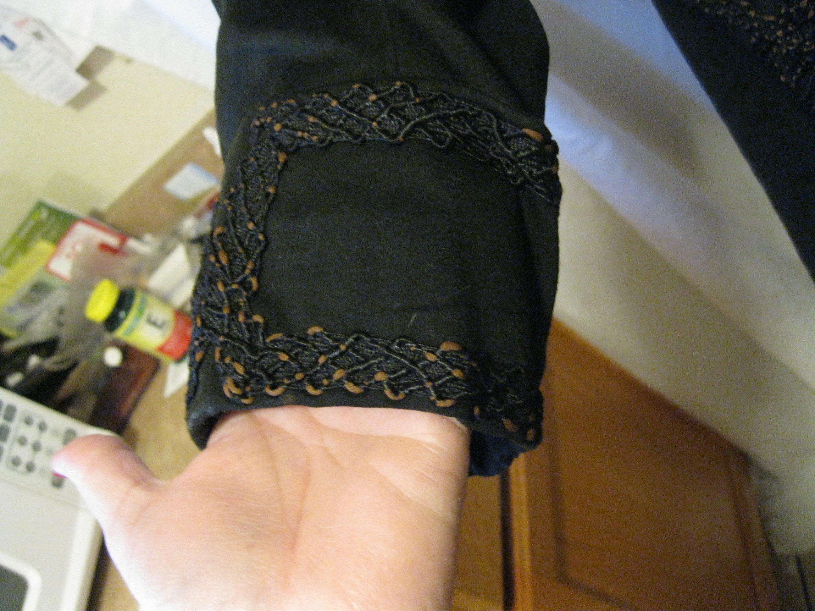 Antique Victorian Wool Jacket Embroidered-steampunk - Etsy