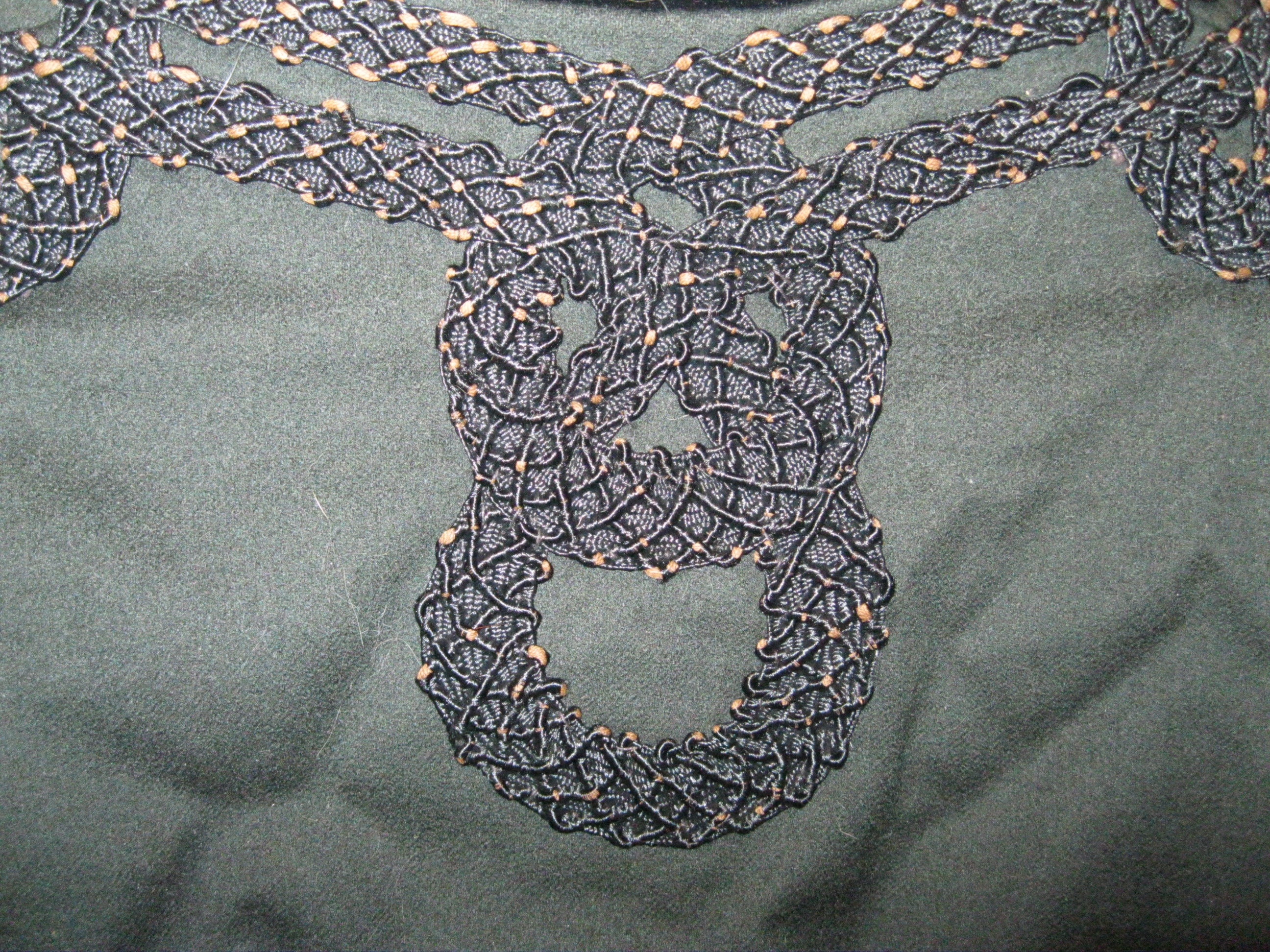 Antique Victorian Wool Jacket Embroidered-steampunk - Etsy