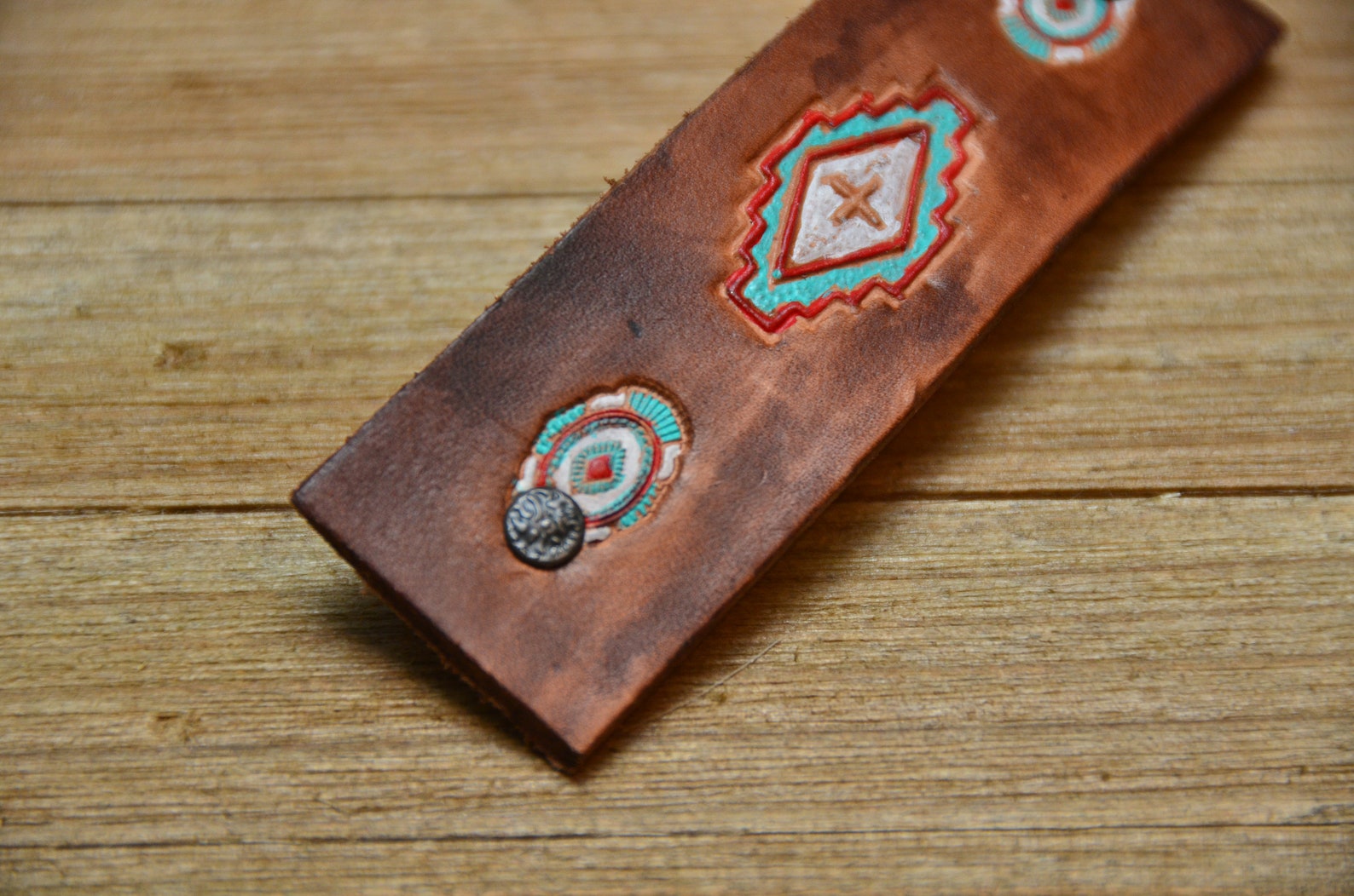 Leather Barrette / Leather Hair Accessories / Leather Hair - Etsy