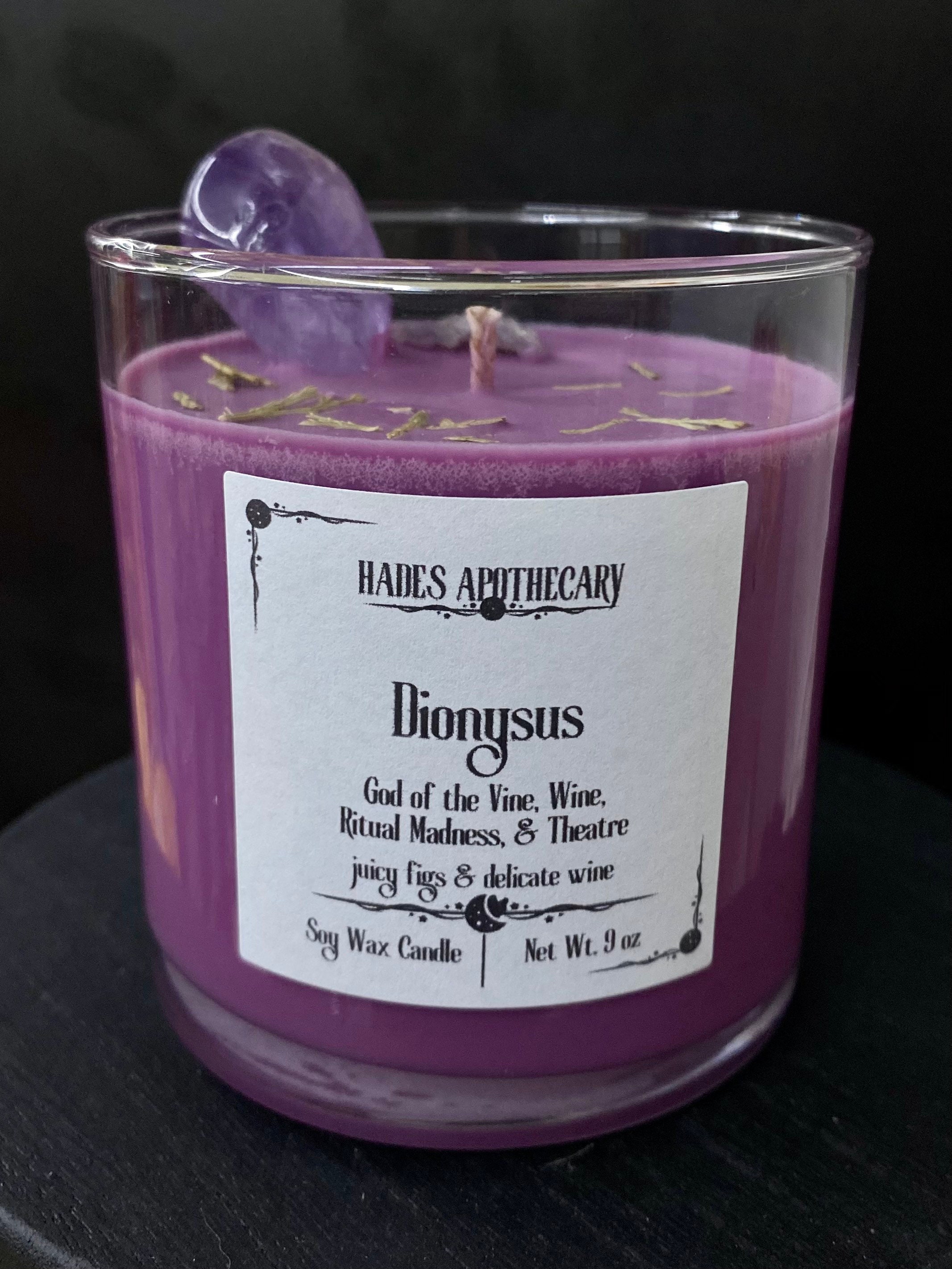Deity Candle dionysus - Etsy