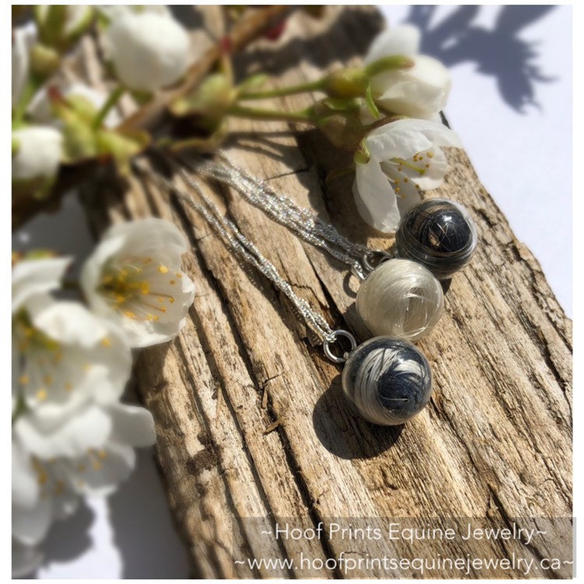 Horsehair and Pet Hair Glass Orb Pet Fur Keepsake Necklace | Etsy Canada