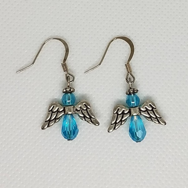 Angel Earrings - Etsy