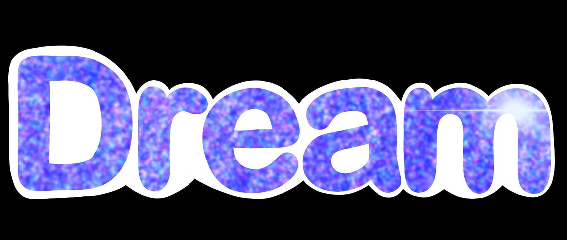 Dream Vinyl Sticker - Etsy