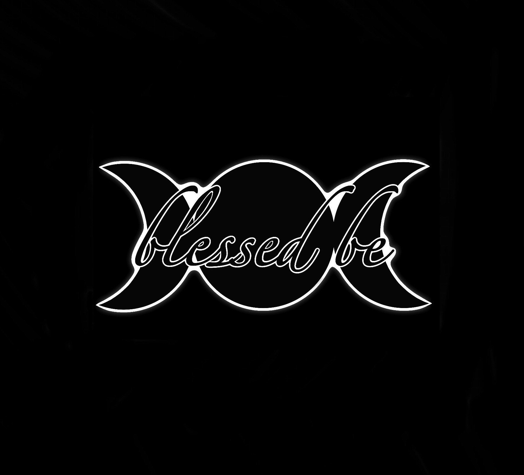 Blessed Be Vinyl Sticker - Etsy