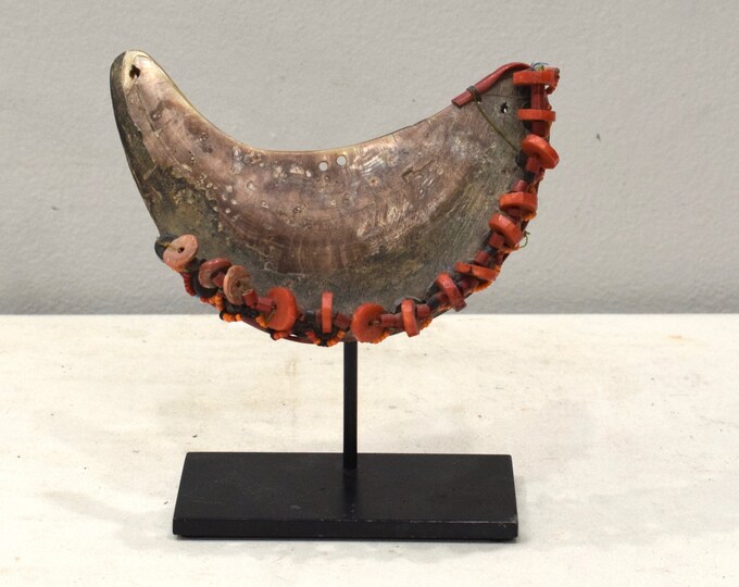 Papua New Guinea Milne Bay Shell Currency Beaded Woven Kula Shell ...