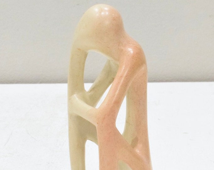 African Soapstone Thinking Man Sculpture Kenya - Etsy