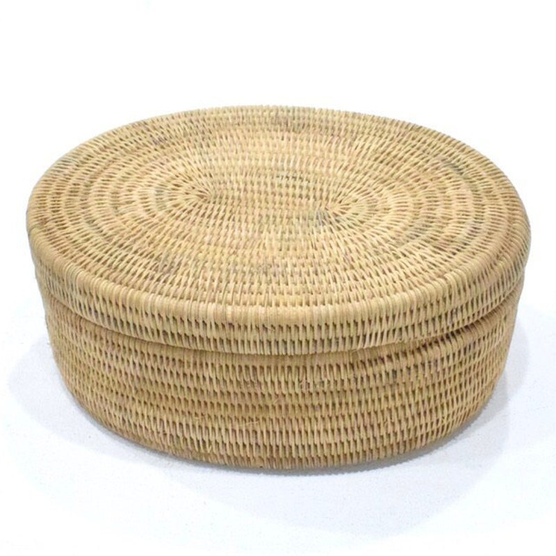 Rattan Indonesian Baskets - Etsy