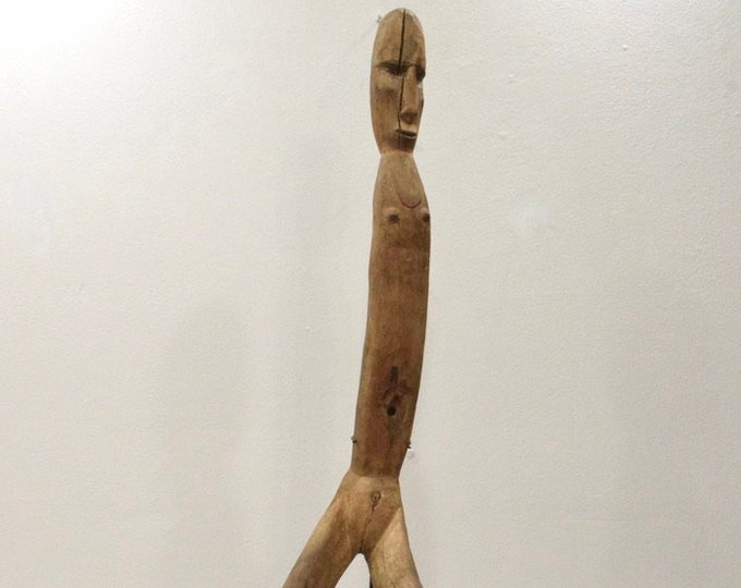 Papua New Guinea Statue Mangrove Wood Yamok Statue - Etsy