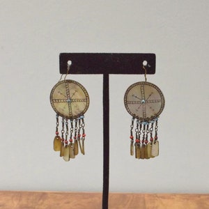 Philippine Ifugao Ilongot Mother of Pearl Earrings - Etsy