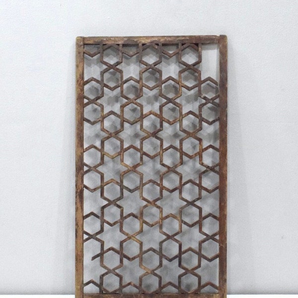 Chinese Carved Wood Window Panel - Etsy