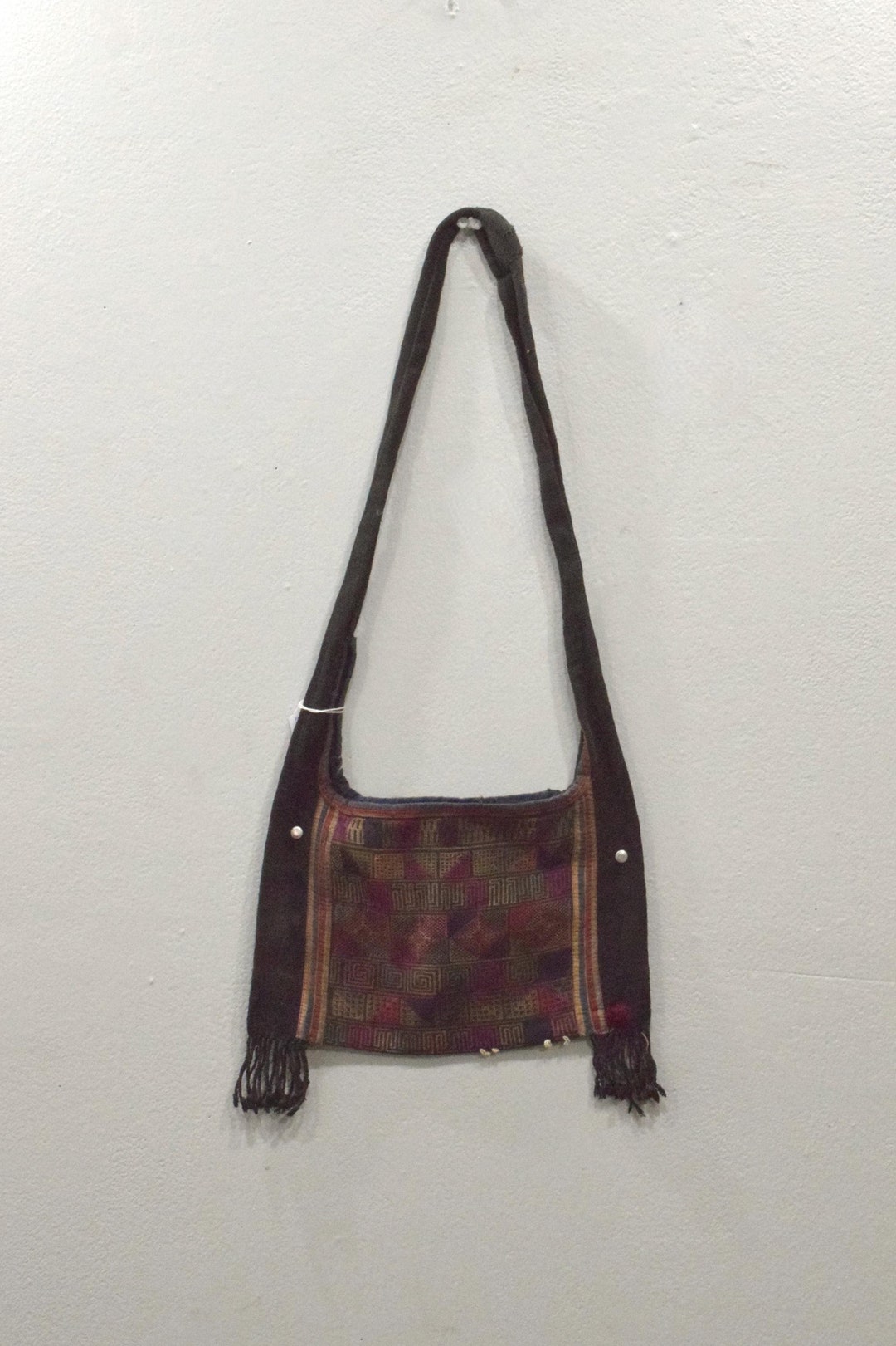 Shoulder Bag Purse Hmong Hill Tribe Embroidered Shoulder Bag - Etsy